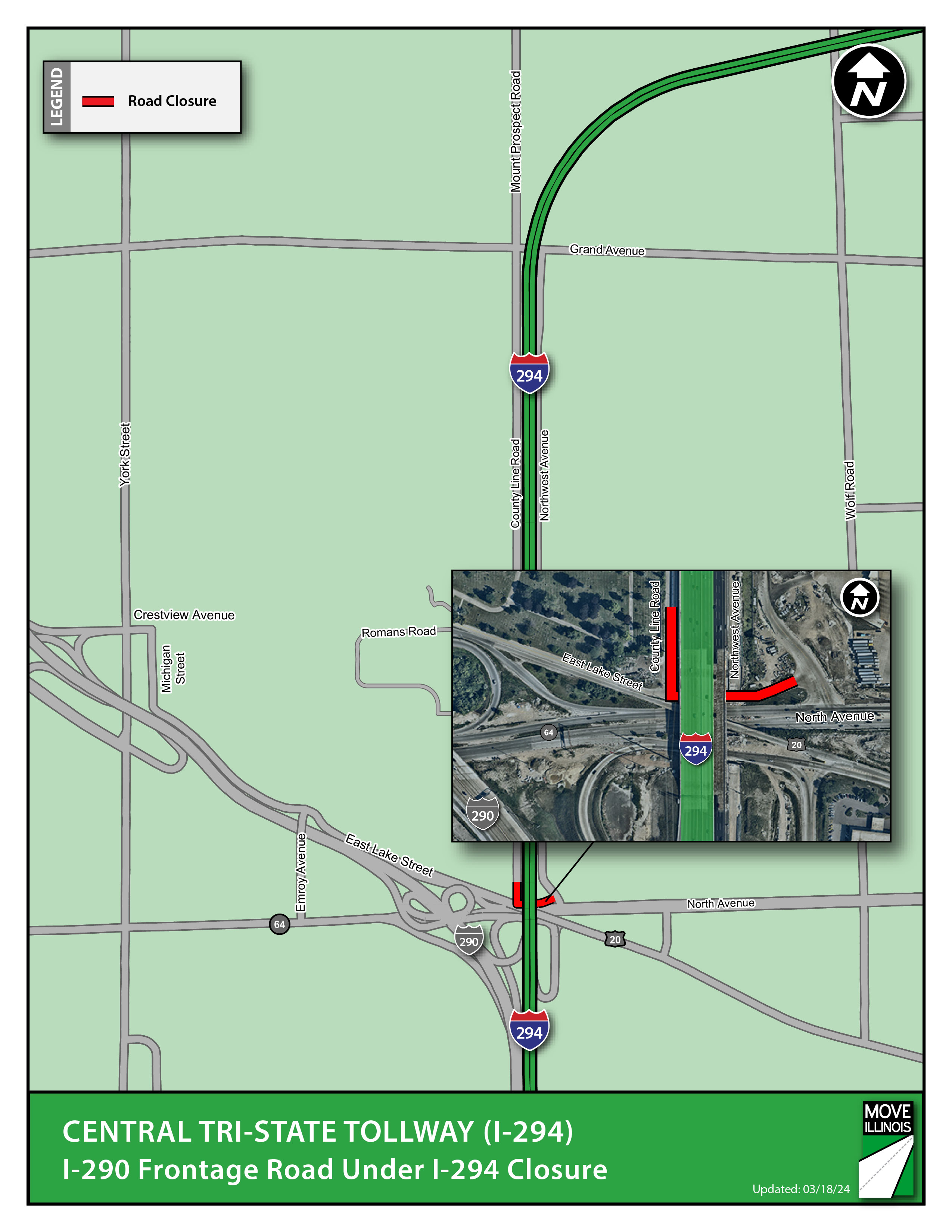 interstate 490 project
